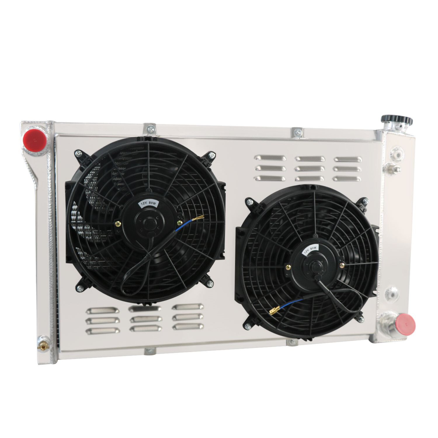 CC369 3 Row Radiator Shroud Fan For 1967-72 Chevy C10 C20 C30 K10 K20 ...