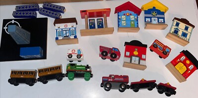 Toys R Us Wooden Train Imaginarium Thomas and Friends Engine Sound City ...