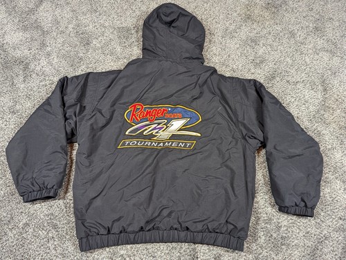 Ranger Boats Jacket Mens Large Full Zip Black Puffer M1 Tournament ...