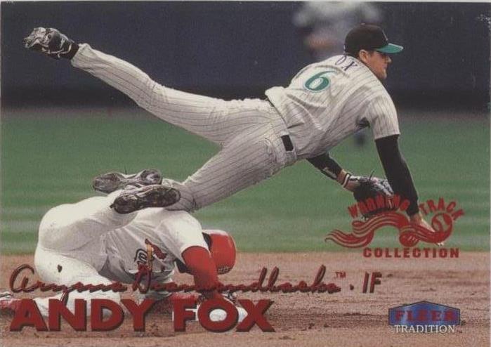 1999 Fleer Tradition - Andy Fox #236W Warning Track for sale online | eBay