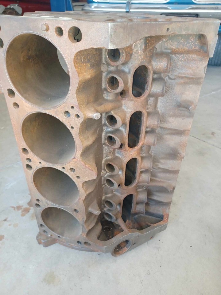 340 Mopar Engine Block +030" Bore Cuda Challenger dart dated 1969 suit ...