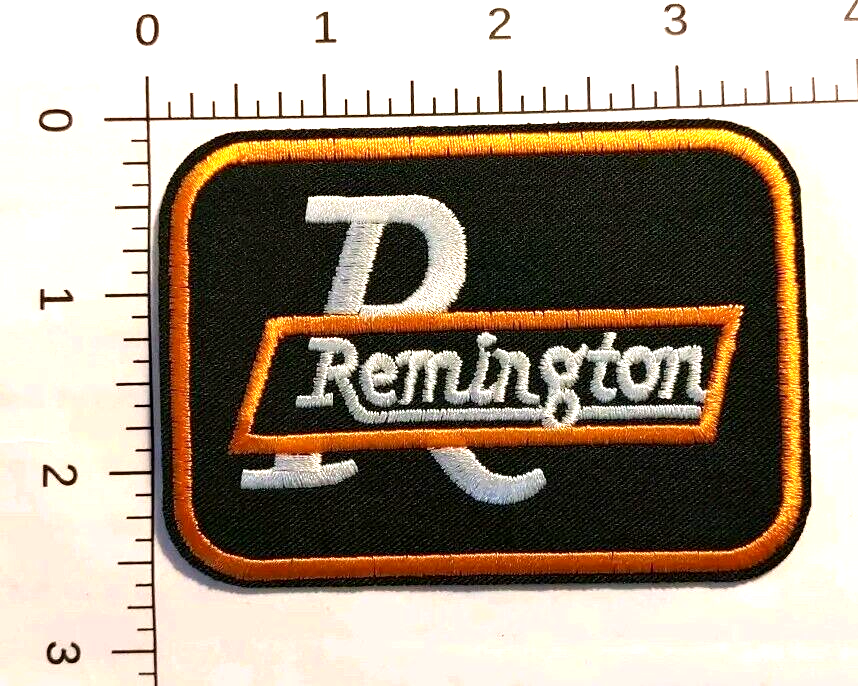 Remington Embroidered Patch Iron-On Sew-On US ship Cowboy Hunting Rifle ...