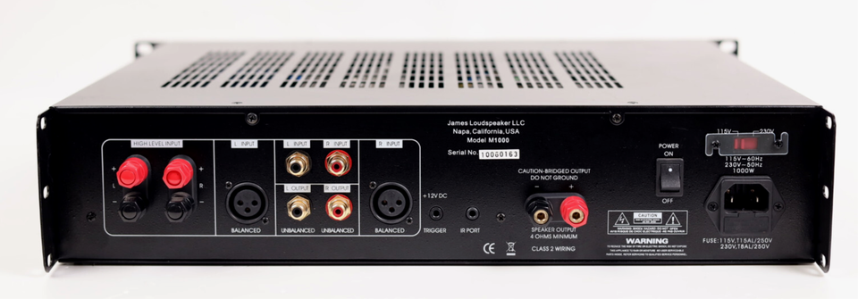 James Loudspeaker M1000 Subwoofer Amplifier, 1000W RMS r92 | eBay