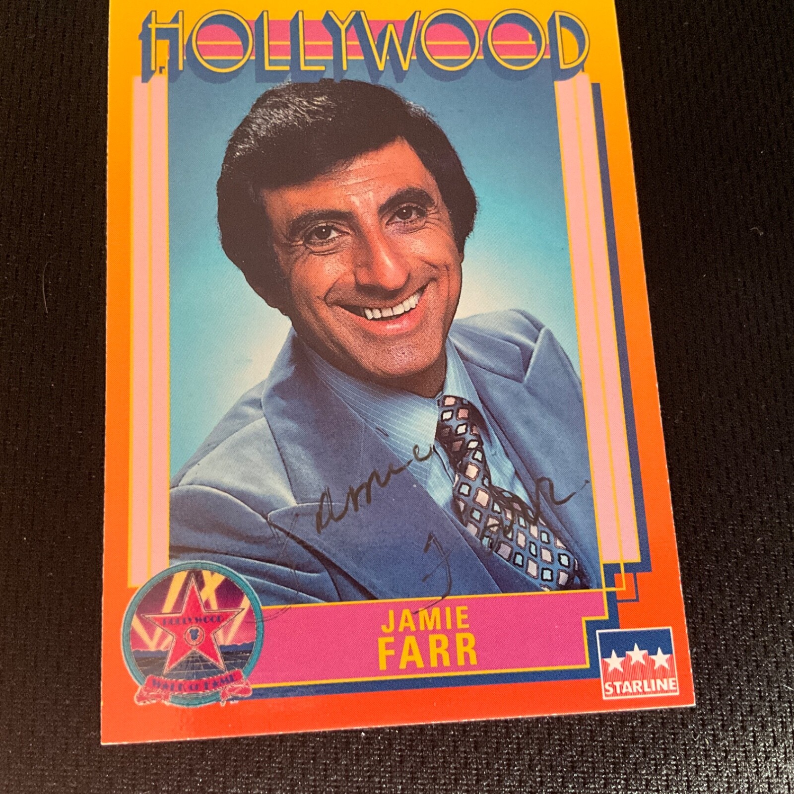 Autographed Hollywood Walk of Fame JAMIE FARR . #M-1 | eBay