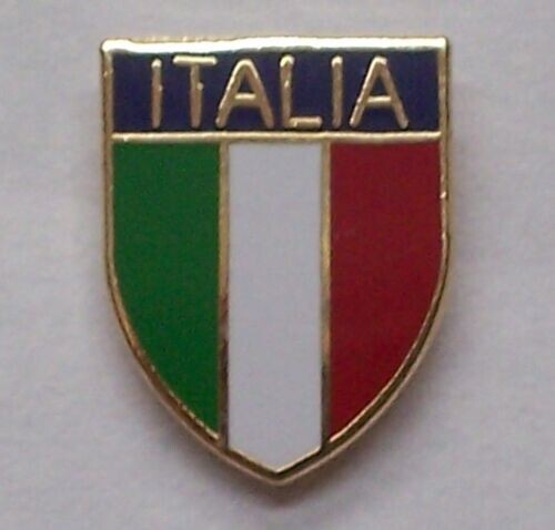 Badge Metal Shield Italy Brooch Italy Italian Pins Pin Mini Ladies ...