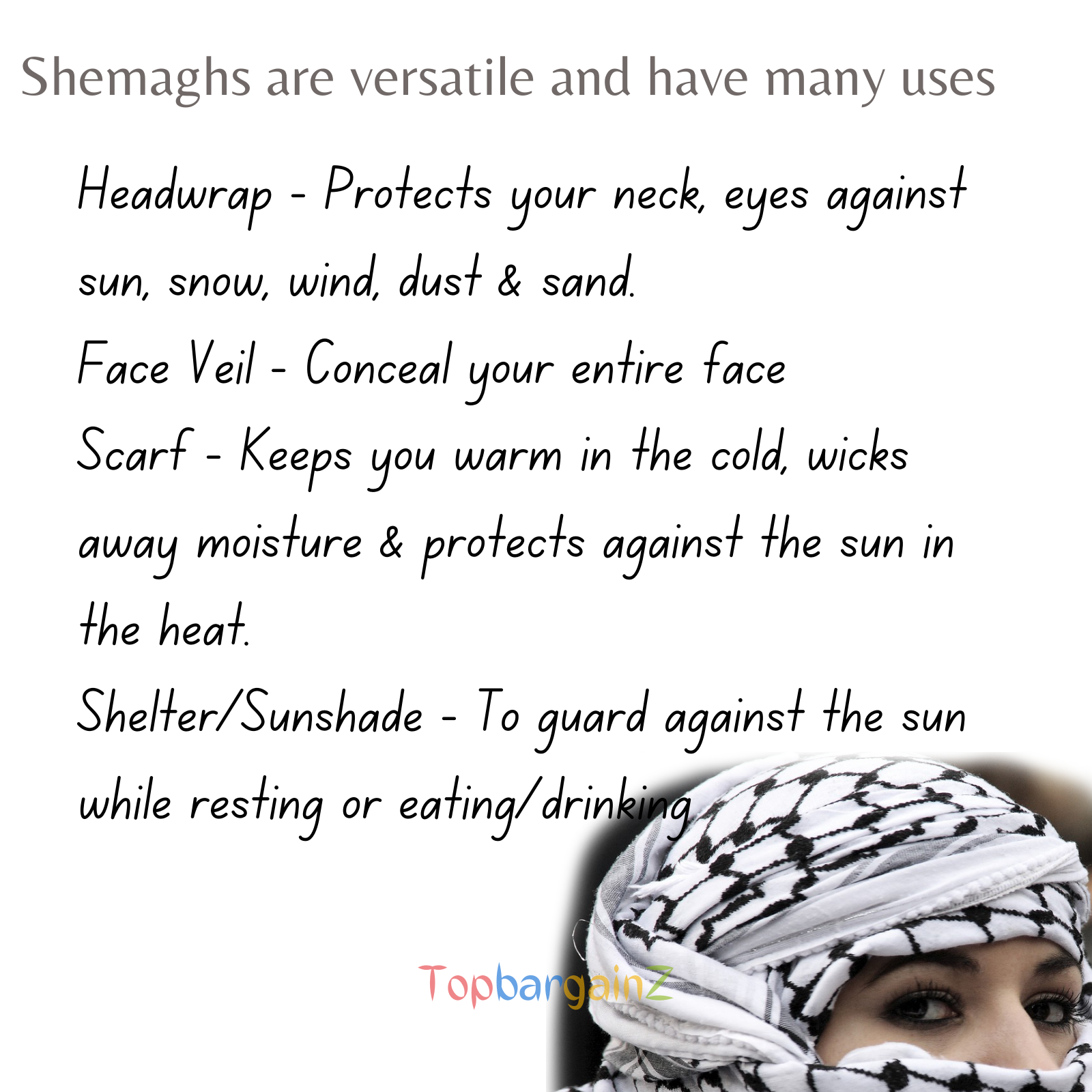 Yemeni Shemagh Embroidered Headscarf Keffiyeh Scarf Mens Womens Neck ...