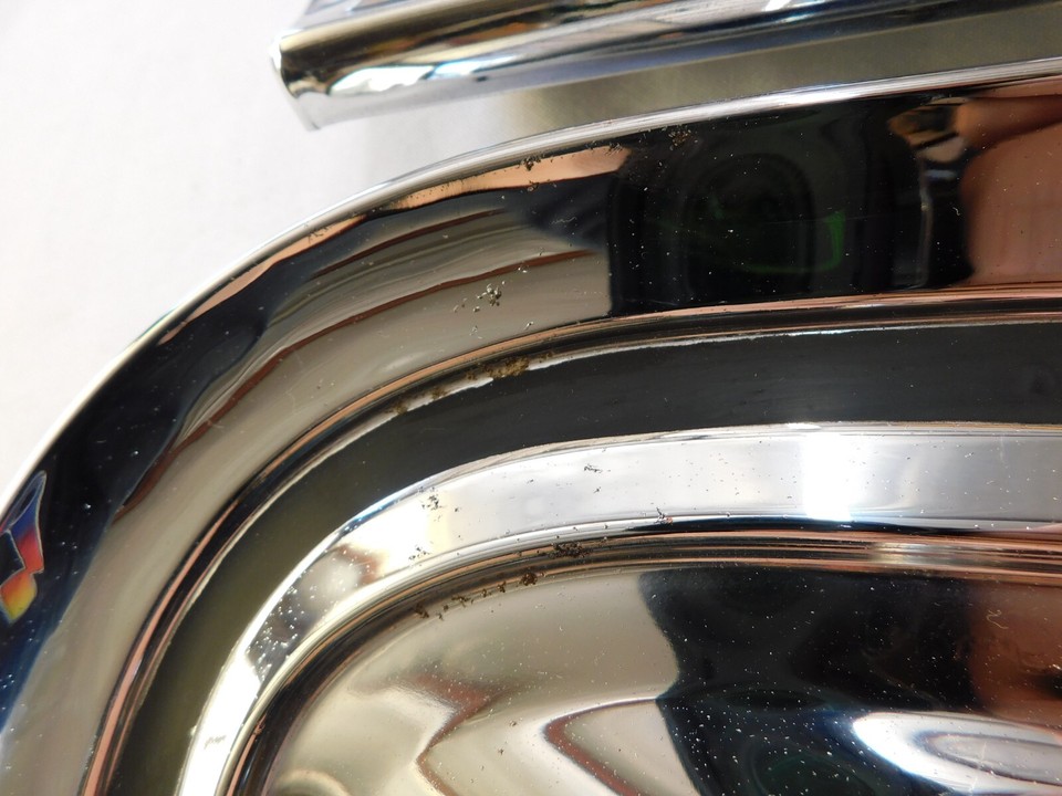 NOS 1958 Ford Fairlane 500 Sunliner Inner Tail Light Bezels Trim ...