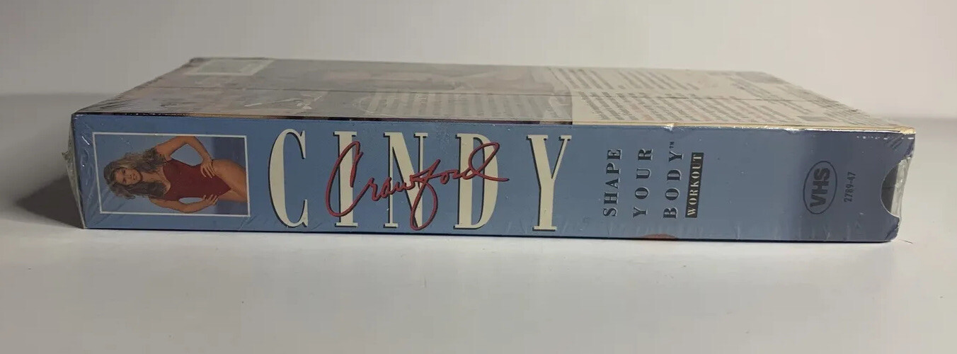 Cindy Crawford - Shape Your Body Workout Video VHS 1992 Revlon With ...