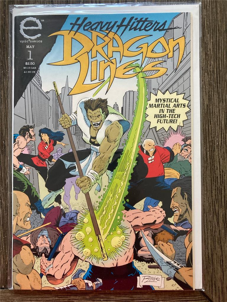 Epic Collectible Comic Book Dragon Lines #1 (1993) | eBay