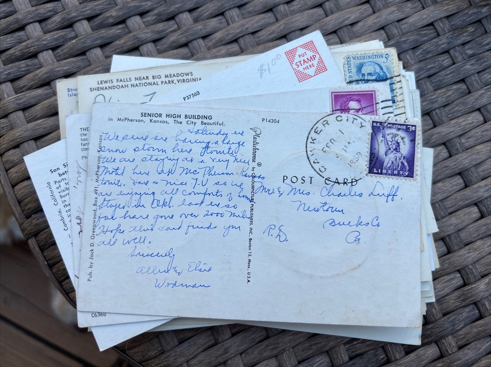 c1950-60’s Lot Of 50 Assorted Vintage Postcards | eBay