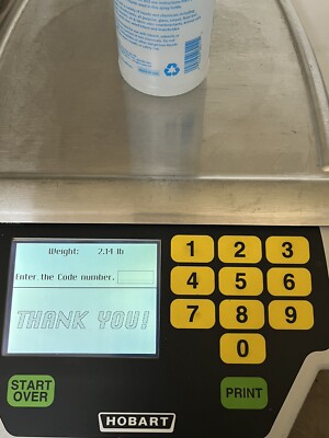 POS Scales - Hobart Quantum Digital Deli