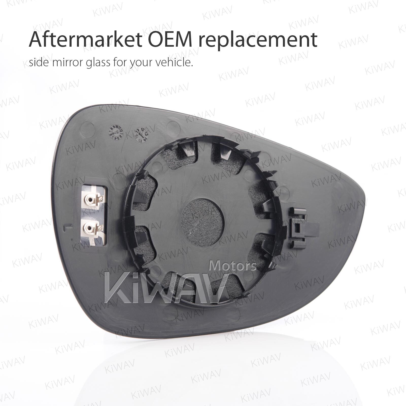 KiWAV OEM Side Mirror Aspheric Glass Left Heated Fits Ford B-Max 2012 ...