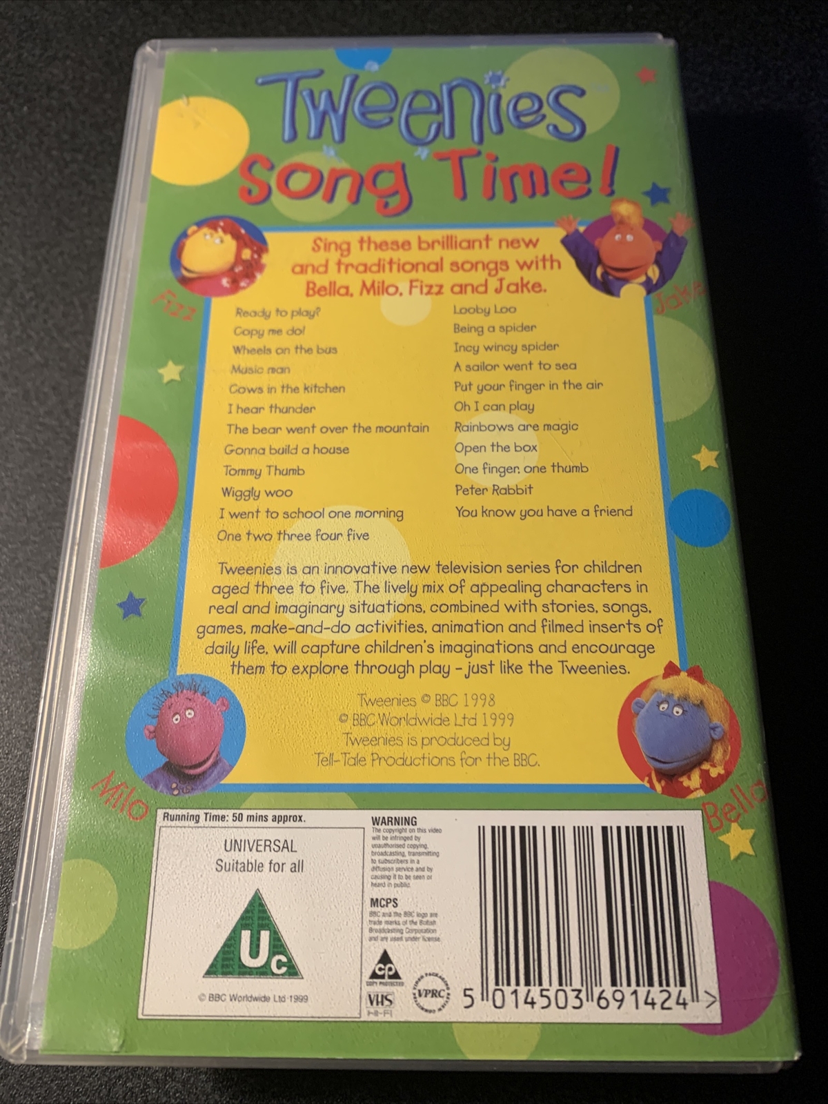 Tweenies - Song Time! (VHS, 1999) | eBay UK