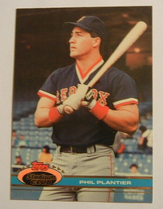 1991 STADIUM CLUB BASEBALL CARD PHIL PLANTIER #459 BOSTON RED SOX | eBay