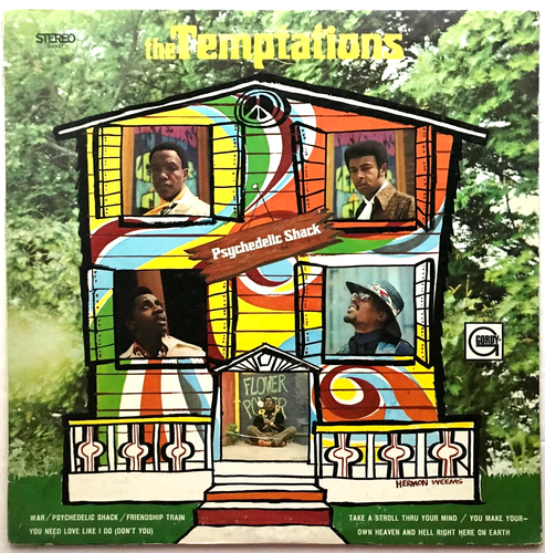 THE TEMPTATIONS "Psychedelic Shack" LP Original 1970 Gordy GLPS-947 ...