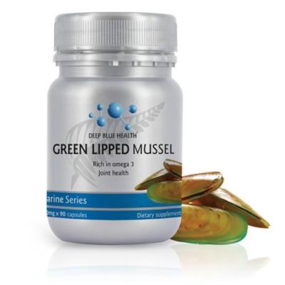 Deep Blue Health New Zealand Green Lipped Mussel Joint Health - 500mg x ...