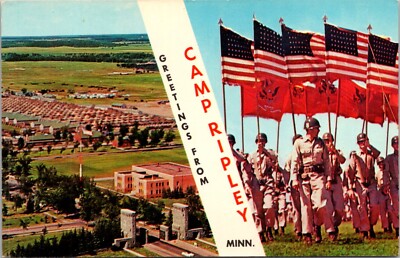 Little Falls Minnesota Greeting from Camp Ripley Training Center ...