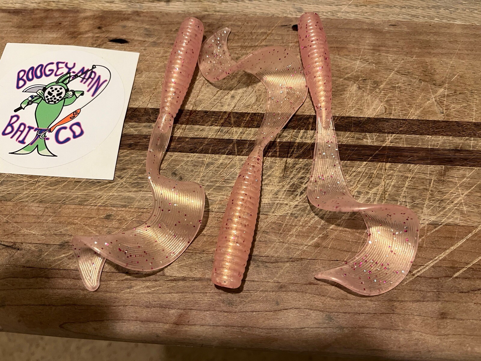 Boogey Man Bait Co. 8” Saltwater Fishing Grub Lingcod Rockfish Grouper ...