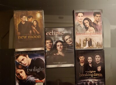Twilight Saga 5 Movie Collection DVD Set | eBay