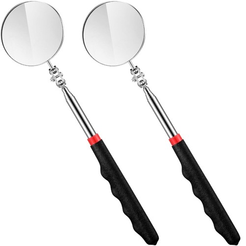 2pcs 73cm Telescoping Inspection Mirror Mechanics Mirror Tool | eBay