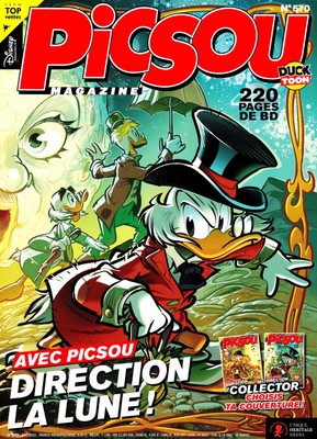 PICSOU MAGAZINE N°570 COLLECTOR (DE 7 À 14 ANS) - DIRECTION LA LUNE ...
