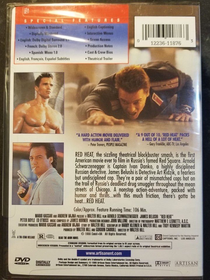 Red Heat Dvd New. Sealed 12236118763| eBay