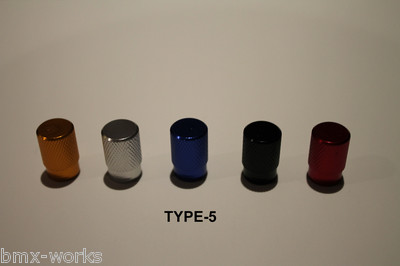 Valve Caps Anodised Aluminium Style 5 Suit Old School BMX | eBay