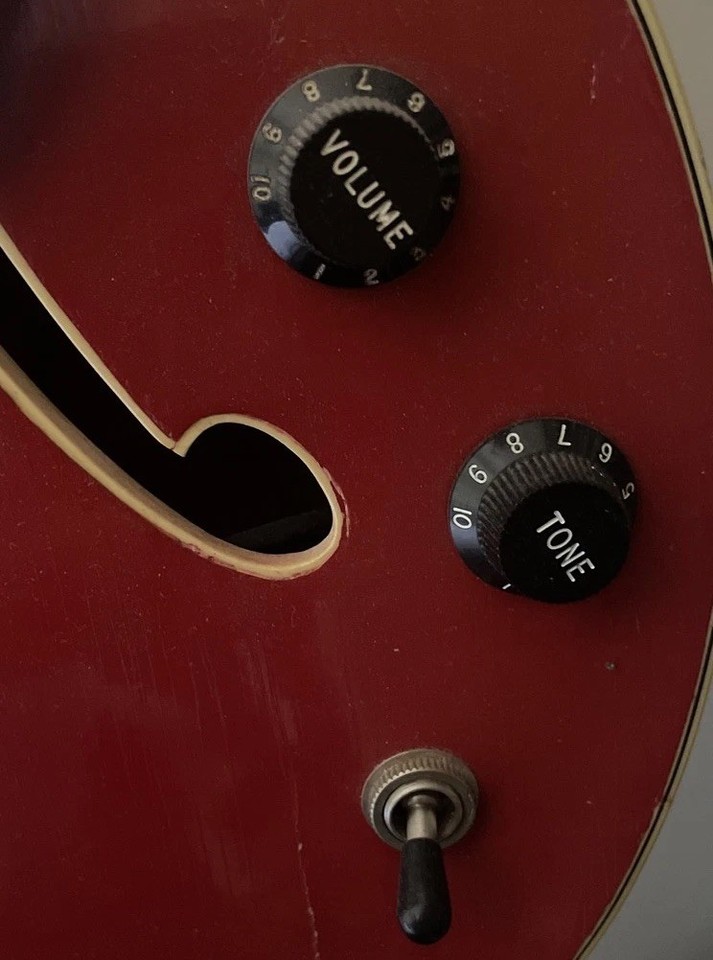 Vintage Framus Star Bass 5/149 Red Hollow Body Electric Bass Guitar | eBay