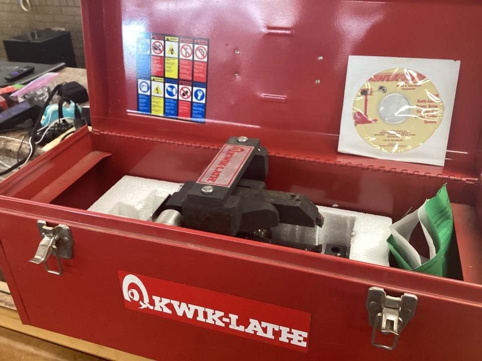 Kwik Lathe 108 OTV OTC On the Car Disc Rotor Brake Lathe | eBay