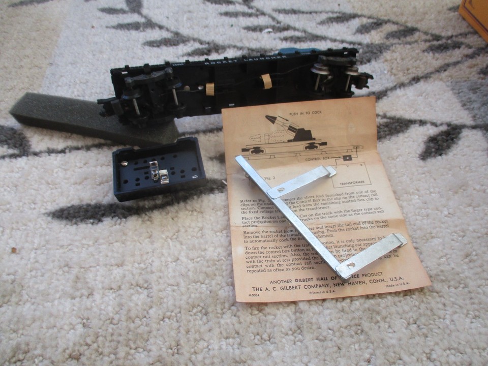 Amer Flyer 25046 Rocket Launcher (10/4/25 2176) Hamler Collection | eBay