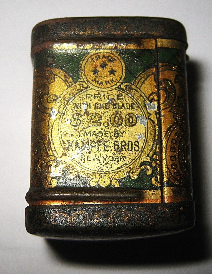 1864 STAR Safety RAZOR by Kampfe Bros., Complete w/ Original STORAGE ...