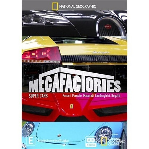 National Geographic - Megafactories - Super Cars (DVD, 2-Disc Set) PAL Region 4 | eBay Australia