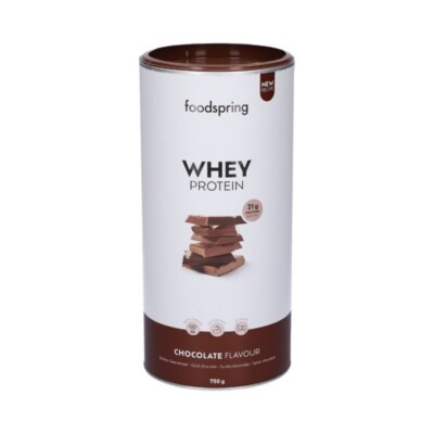 FOODSPRING Whey Protein Chocolate - Protein Powder 750 G | eBay