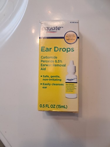 Equate Ear Drops Earwax Removal Aid, 0.5 fl oz | eBay