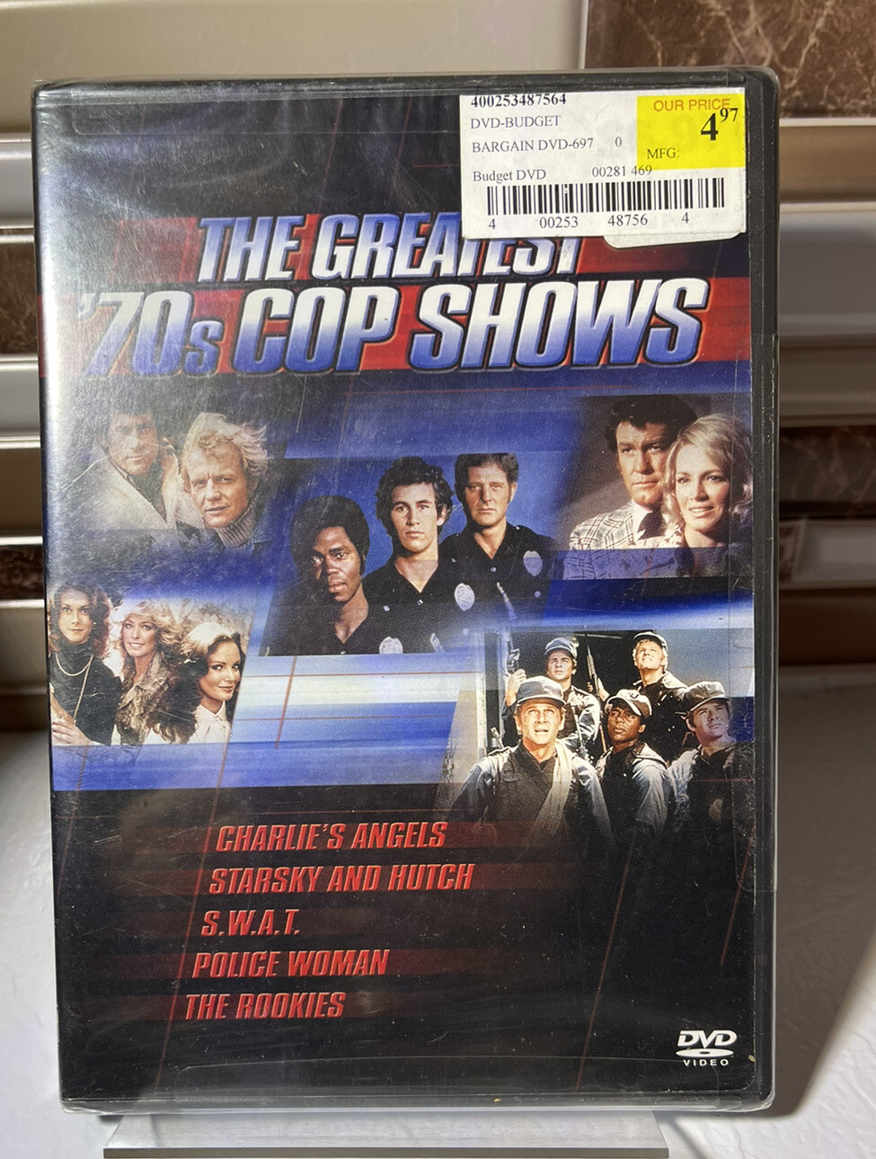 The Greatest 70s Cop Shows (DVD, 2003) Starsky and Hutch Rookies S.W.A ...