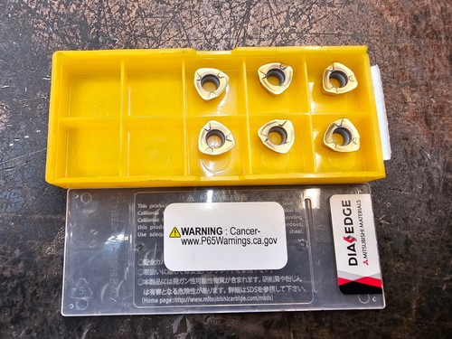 Qty 6 Mitsubishi DiaEdge JDMT 09T320ZDSR-JM FMX783ZAJM3B4 MP7130 ...