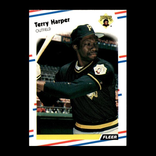 Terry Harper 1988 Fleer Pittsburgh Pirates #331 R326T 29 | eBay