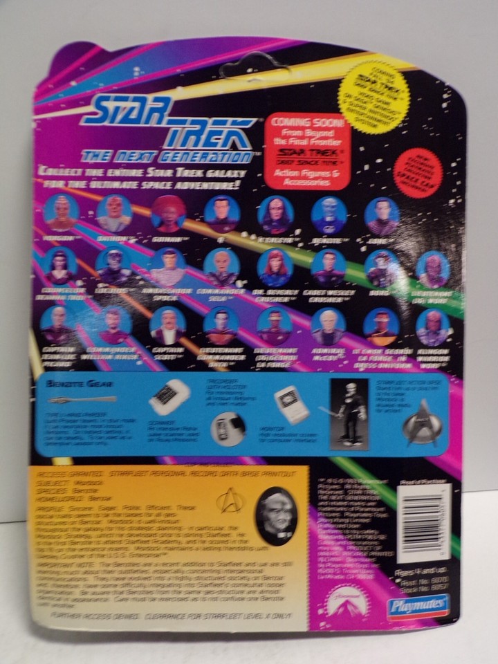 Mordock The Benzite Star Trek The Next Generation Playmates Figure ...
