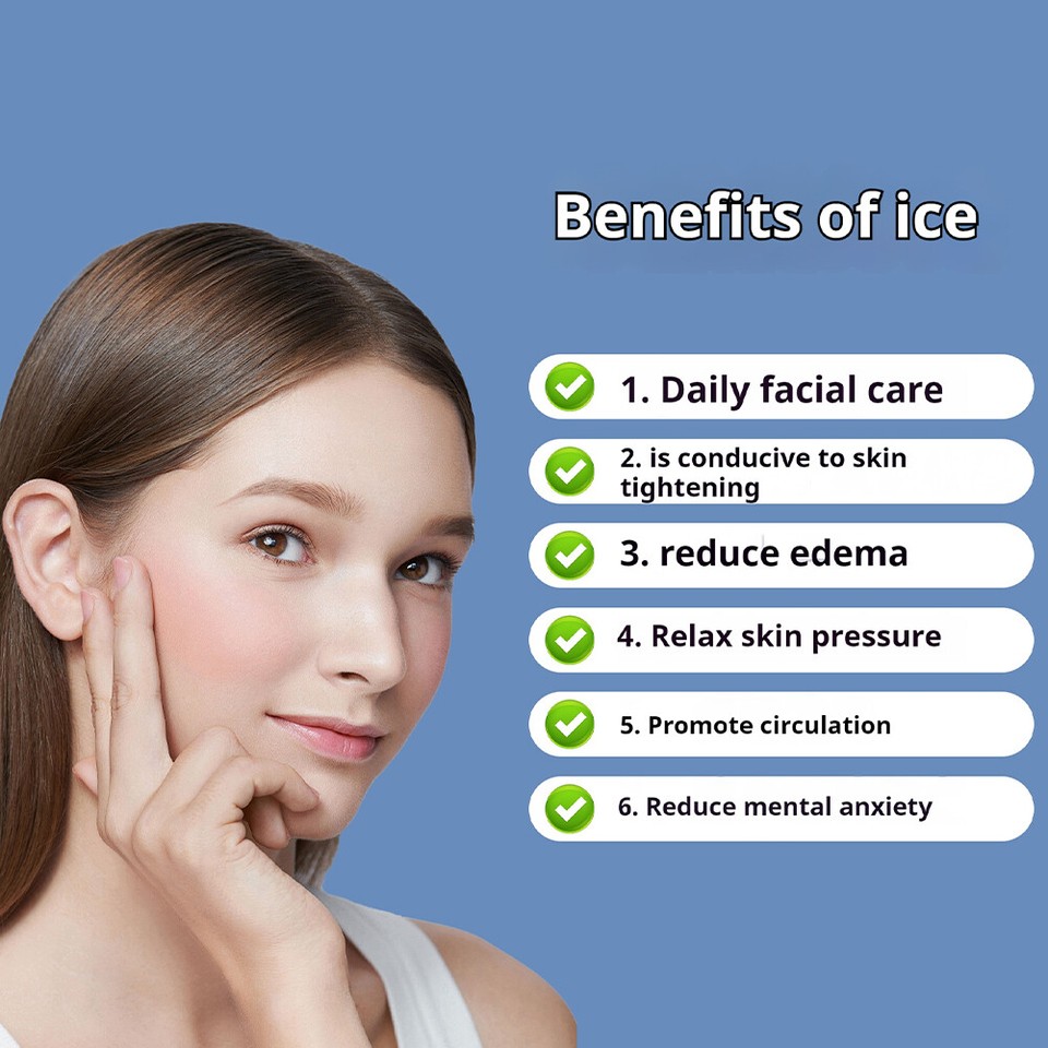 Silicone Face Bowl with Built-in Icetray Collapsible Face Ice Bath ...