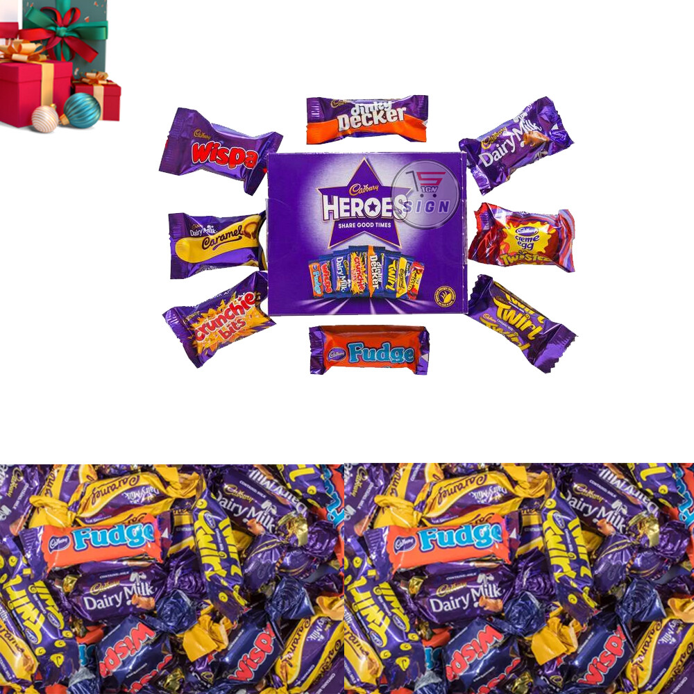 Cadbury Heroes Chocolate 0.5kg- 3kg UK Free And Fast Dispatch Customer ...