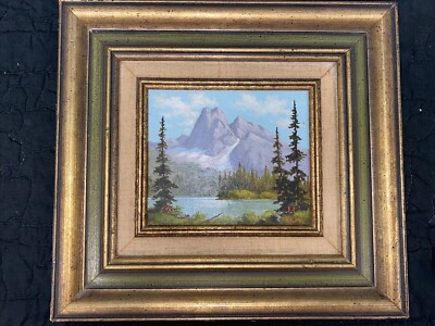 Canada British Columbia Original Oil Paint William Harisch German ...