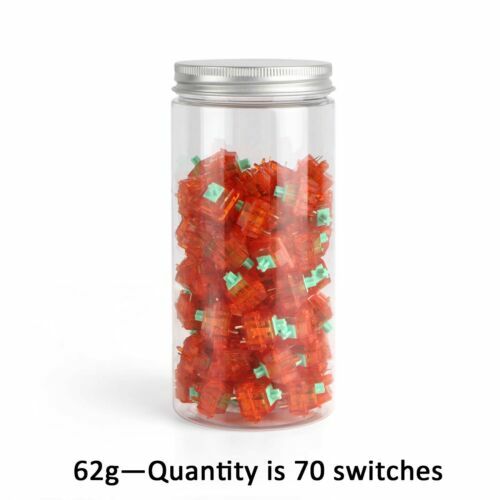 70x Lubed C3 Equalz Tangerine Linear Switches 62g 2025 NEW | eBay