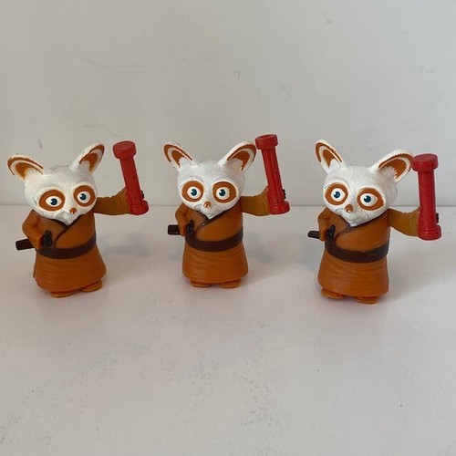 Lot of 3 MCDONALD'S 2008 KUNG FU PANDA MASTER SHIFU FIGURE WIND UP TOY ...