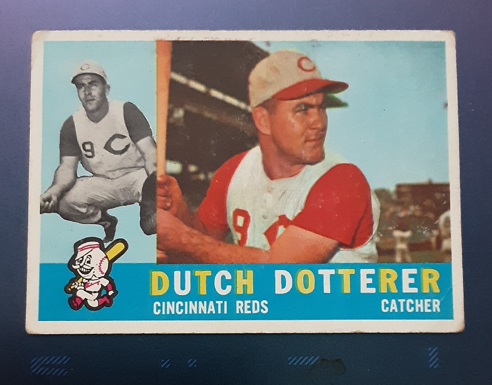 ⚾️ 1960 Topps #21 DUTCH DOTTERER CINCINNATI REDS VG ⚾️ | eBay