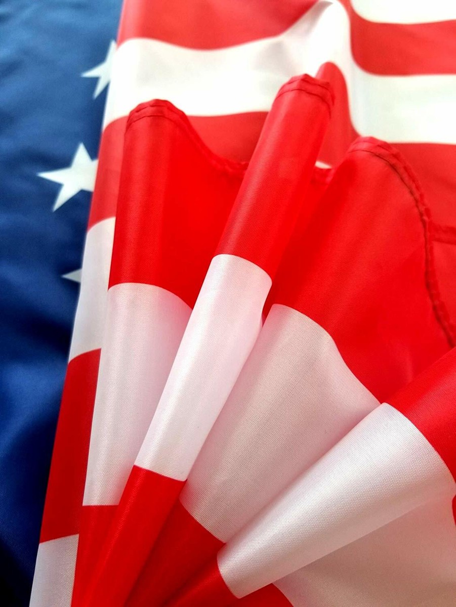 American Flag 13 Colonies Waving