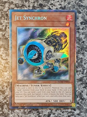 Yugioh Jet Synchron MZMI-EN044 Collector's Rare 1st Edition MINT | eBay