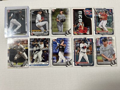 White Sox RC Lot Robert Smith Schultz Benintendi Teel Vaughn Tauchman ...