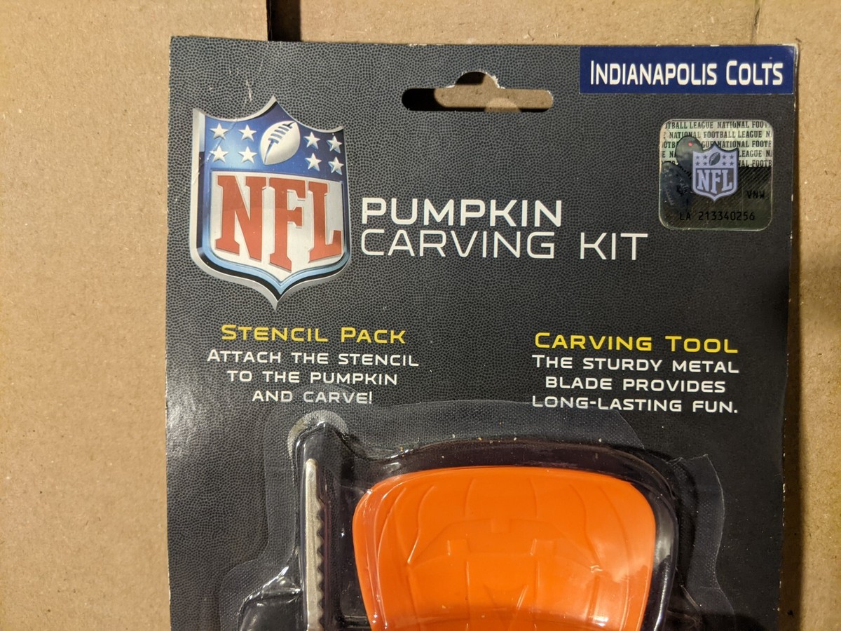 Colts Pumpkin Carving Pattern Printable Nfl Pumpkin Carving Patterns