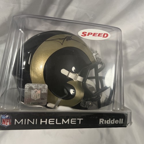 St Louis LA Rams 2000-2016 Riddell NFL Speed Throwback Mini Helmet ...