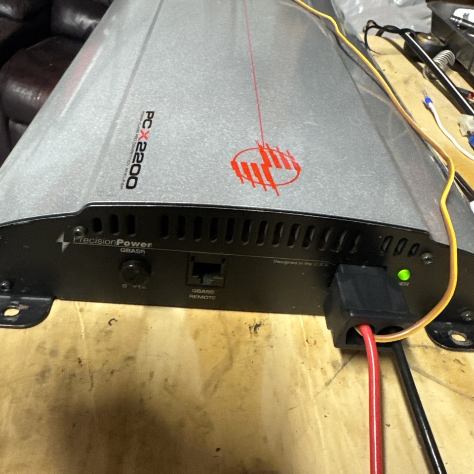 PPI Precisión Power PCX2200 Competición Power Amplifier Old School | eBay